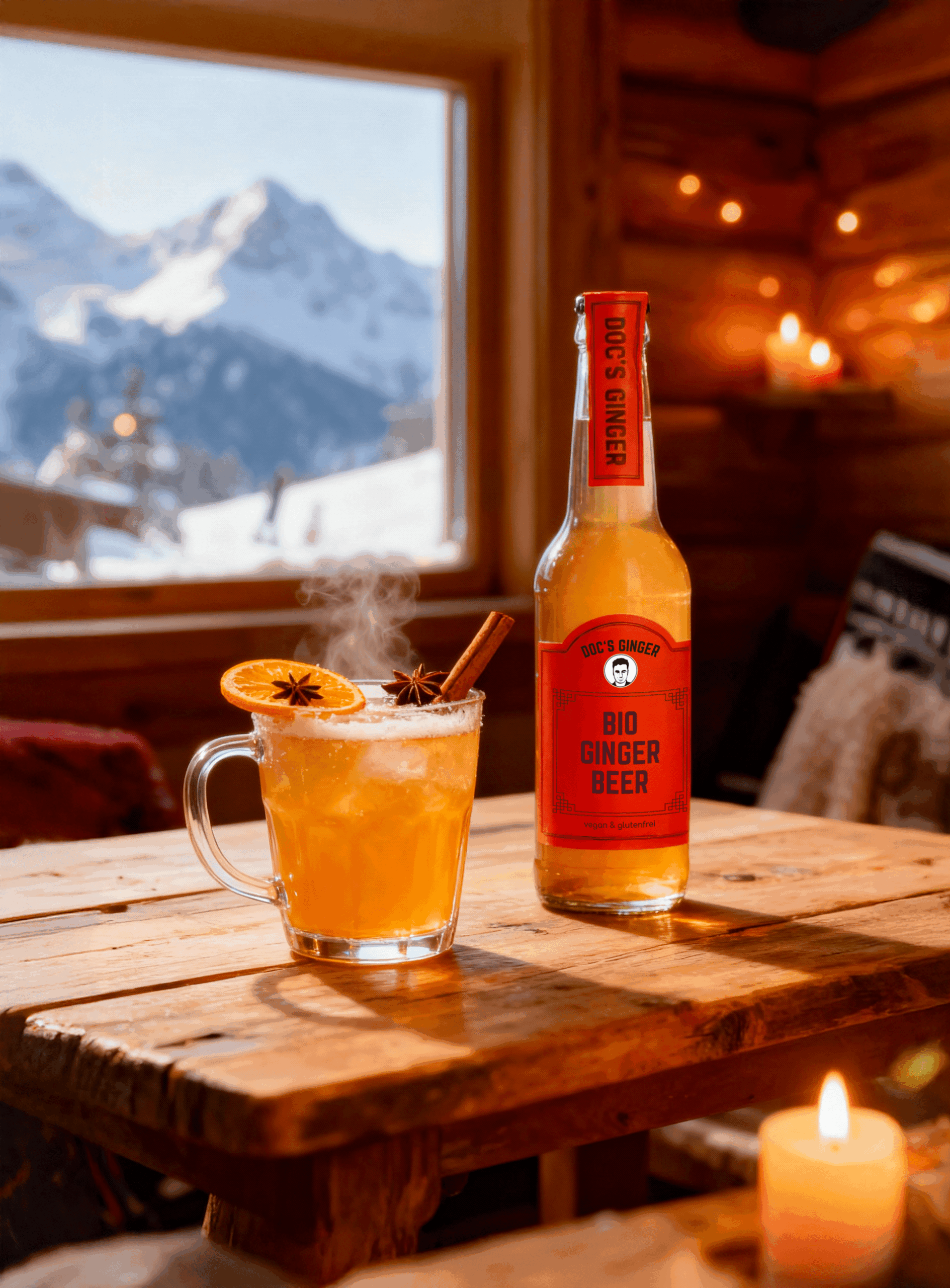 Doc’s Bio-Glühpunsch – mit Apfel, Grapefruit & Ginger Beer